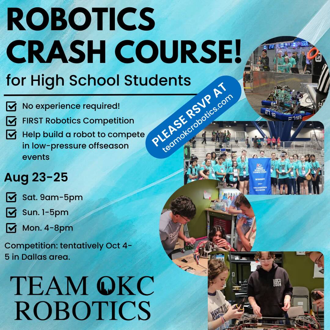 Crash Course – Team OKC Robotics e'possums – FRC 2718